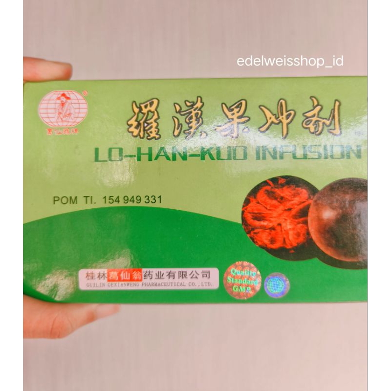 Jual LO HAN KUO INFUSION ASLI ORIGINAL (ECER) | Shopee Indonesia