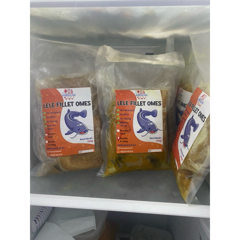 Jual IKAN Lele Fillet Bumbu dan Tanpa Bumbu MPASi (Frozen) TANPA MSG ...