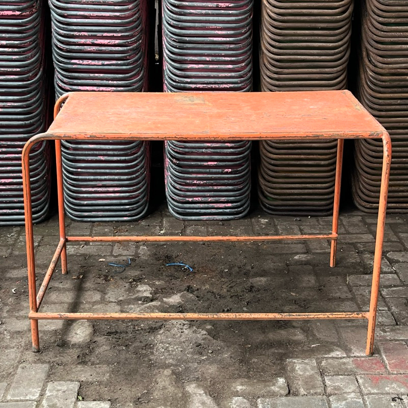 Jual Meja Besi Plat Original Jadul Karatan | Shopee Indonesia