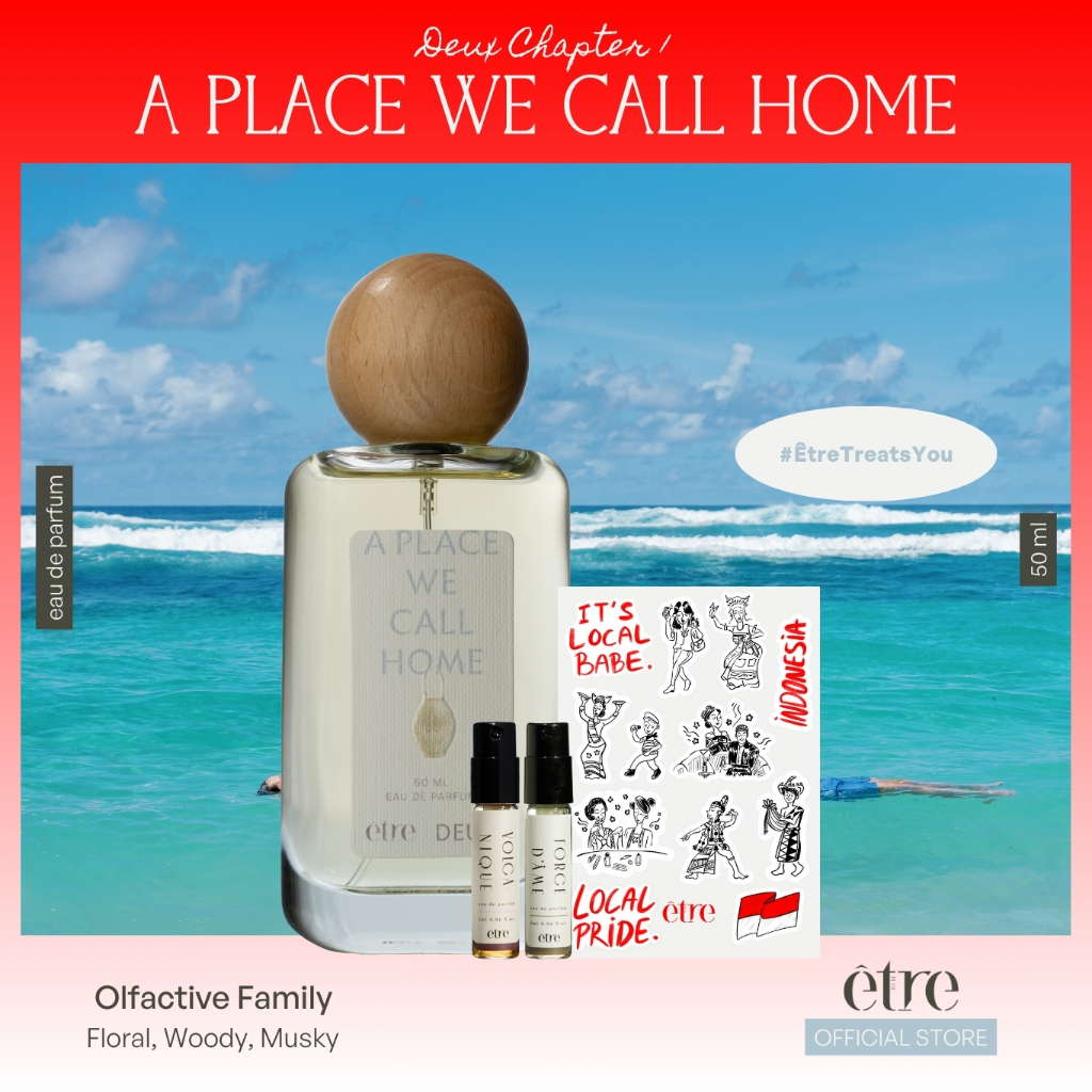 Jual Etre Deux - A Place We Call Home - Eau de Parfum / 50 ml | Shopee ...