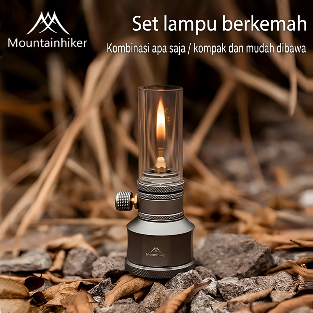 Jual ⚡️Siap kirim⚡️Mountainhiker Lampu Gunung Lampu Gas Cahaya Sekitar ...