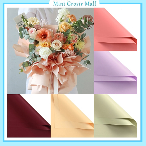 Jual KERTAS FLOWER WRAPPING FULL COLOR ECER KERTAS BUKET BUNGA HAND ...