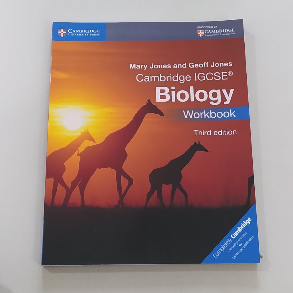 Jual Buku Biologi Cambridge IGCSE Biology Workbook Third Edition | Shopee Indonesia