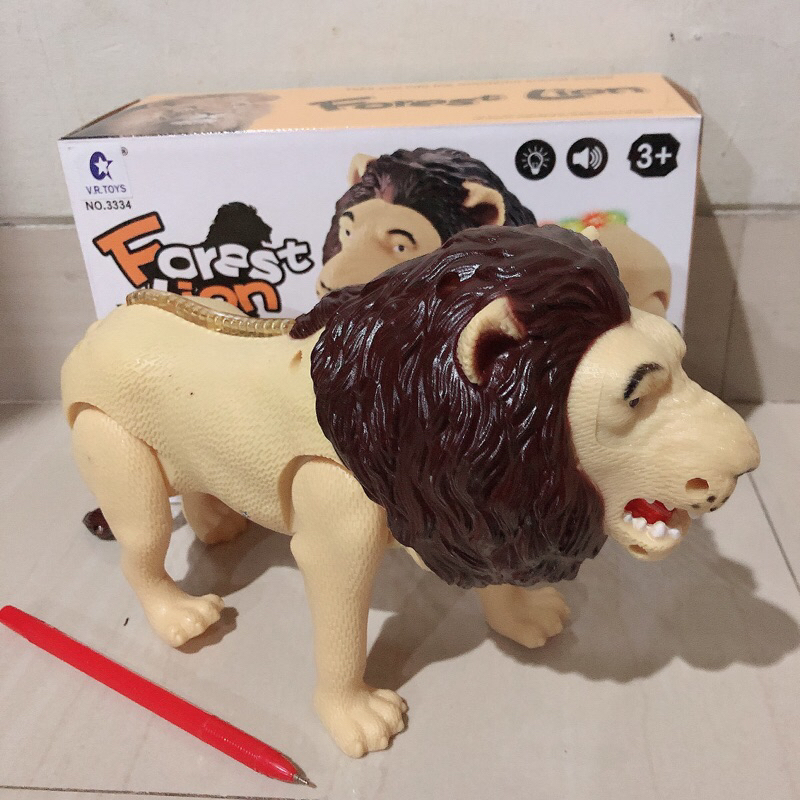 Jual Mainan Jerapah Zebra Singa musik dan berjalan | Shopee Indonesia