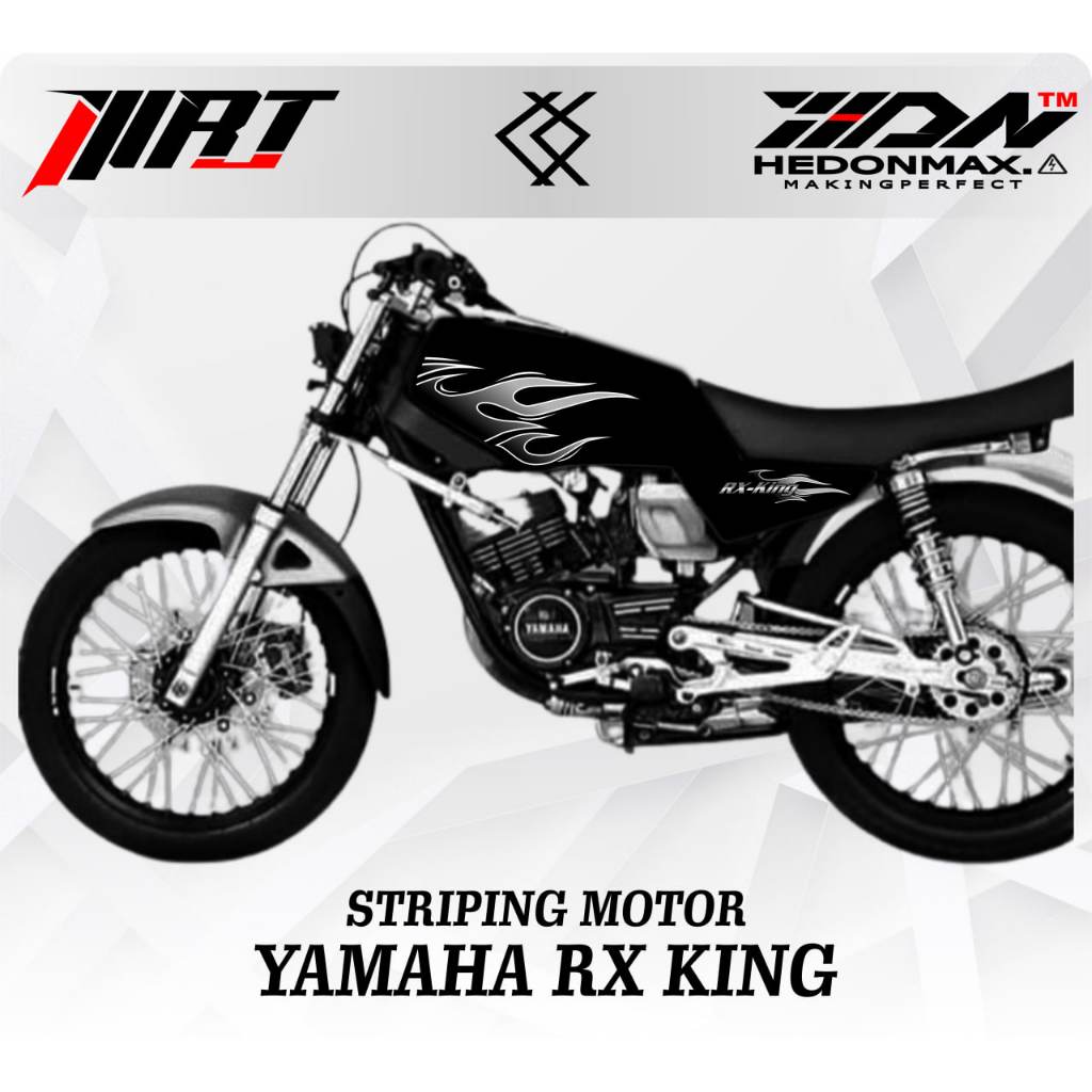 Jual Striping RX KING - Stiker Transparan RXKING Api Vol 5 (Sudah ...