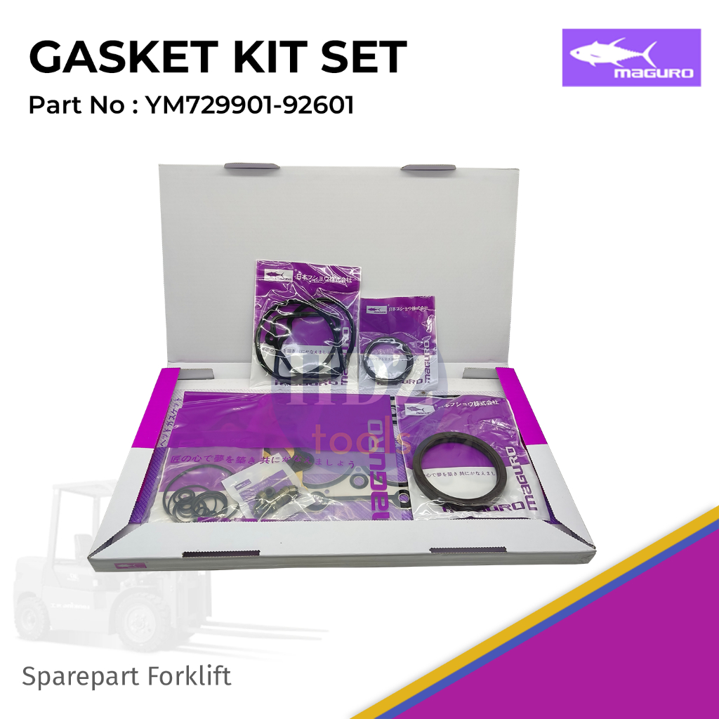 Jual Gasket Kit Set Forklift Part No YM729901-92601 MAGURO | Shopee ...