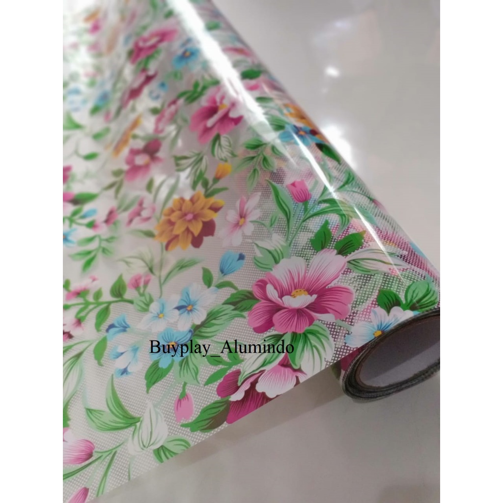 Jual Stiker Kaca Untuk Kantor Sanblast Sunblast Sandblast motif Bunga ...