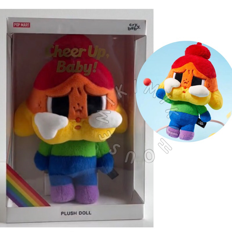 Jual TERMURAH OFFICIAL POPMART CRYBABY CHEERUP BABY SERIES PLUSH DOLL ...