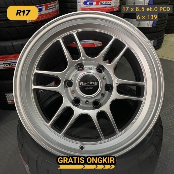 Jual velg racing R17 ENKEI RPF1 velg ring 17 lebar 8,5 ET 0 Pajero fortuner velg racing R17 ...