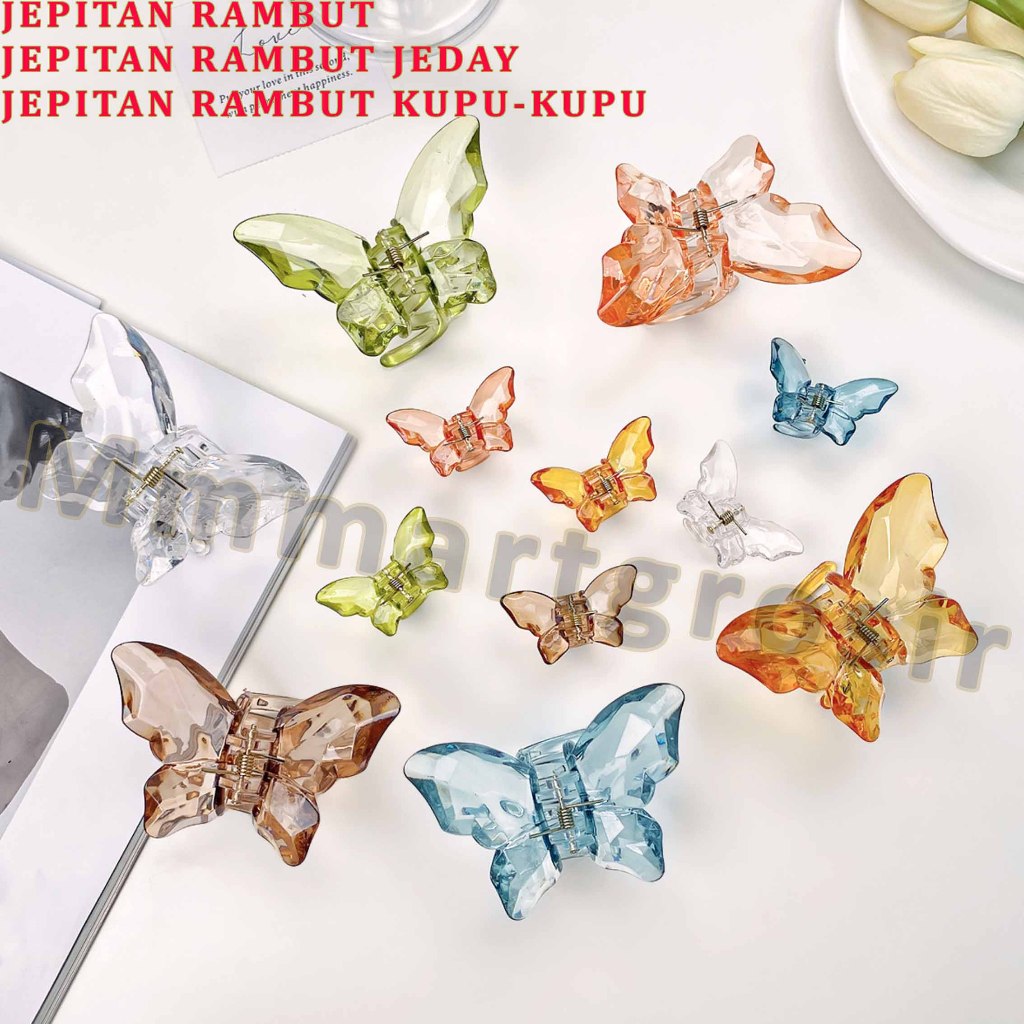 Jual Jepitan Rambut / Jepitan Rambut Kupu-Kupu / Jepitan Jeday Rambut ...