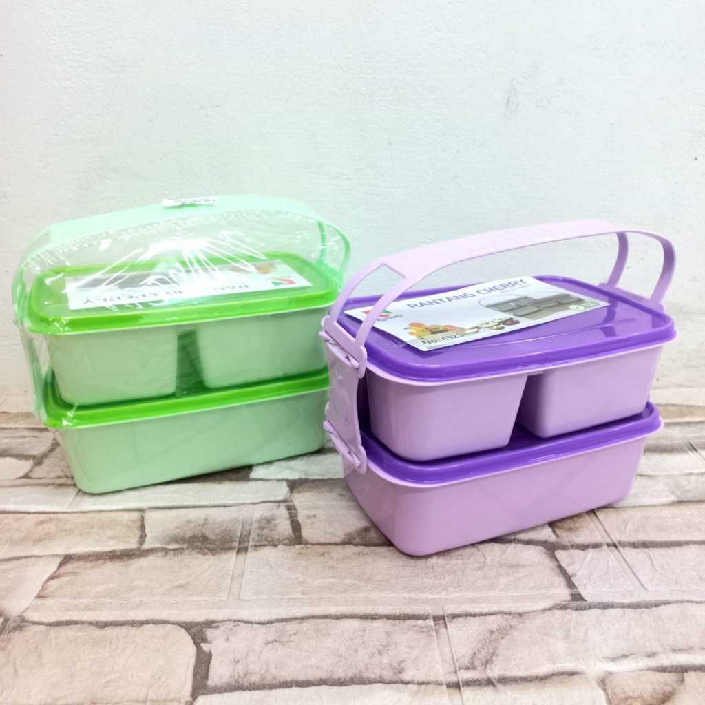 Jual Rantang Cherry Susun 2 4923 | Rantang / Tempat Penyimpanan Makanan ...