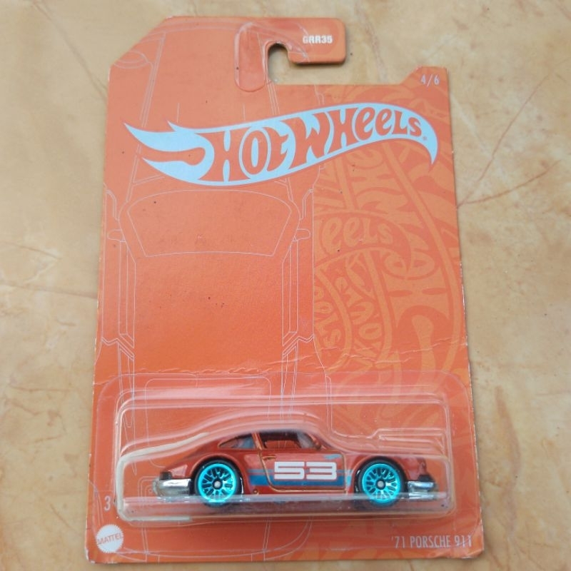 Jual Hot Wheels 71 PORSCHE 911 Orange Oren (Card ada Kerut) | Shopee ...