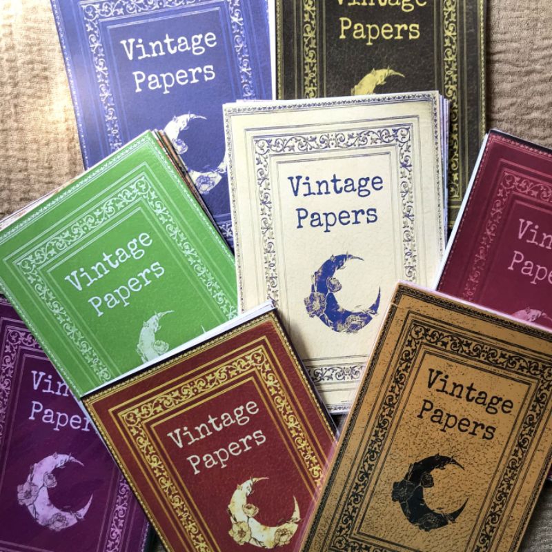 Jual paper deco, material paper, vintage paper, kertas aesthetic ...
