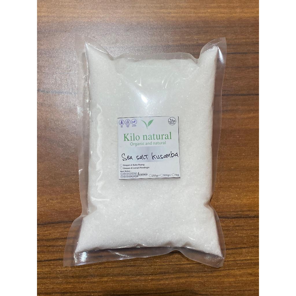 Jual 1kg Garam Laut Natural Kusamba Bali / Sea Salt Kusamba Bali 1kg ...