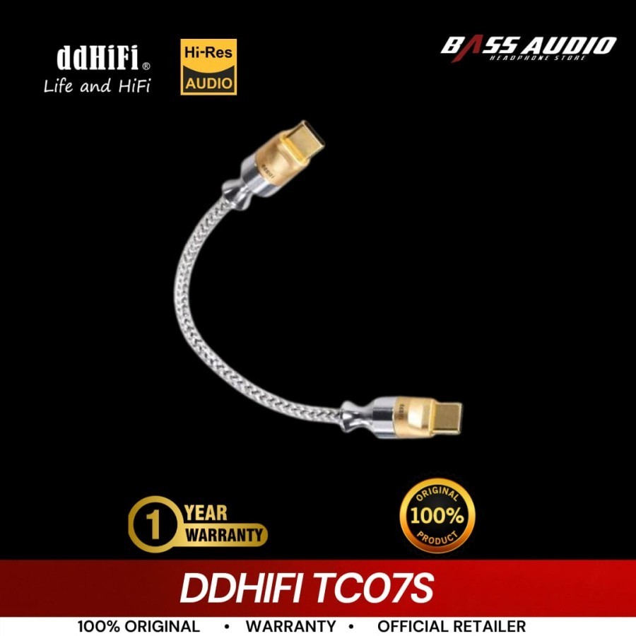 Jual DD ddHiFi TC07S Nyx Series Silver Type-C to Type-C OTG Cable | Shopee Indonesia