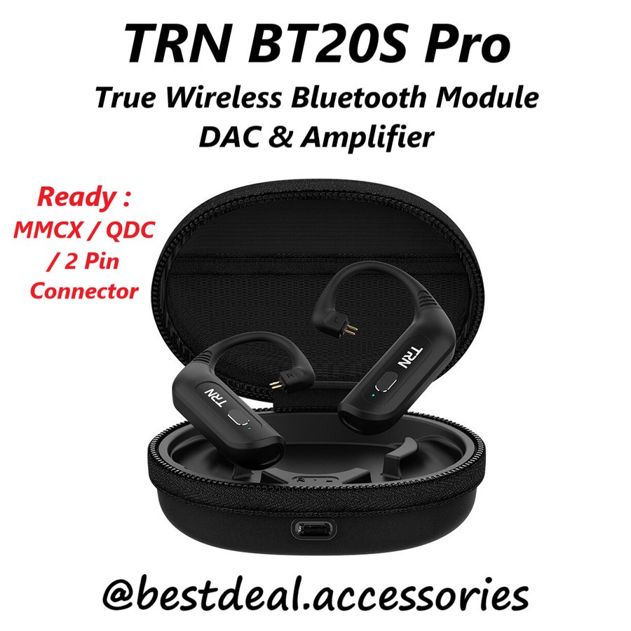 Jual TRN BT20S Pro aptX Bluetooth Module Connector TWS spt FiiO UTWS3 ...