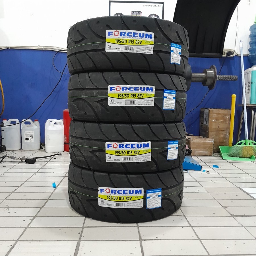 Jual BAN SEMI SLICK MERK FORCEUM UKURAN 195/50 R15 BAN RESELER SPORT ...