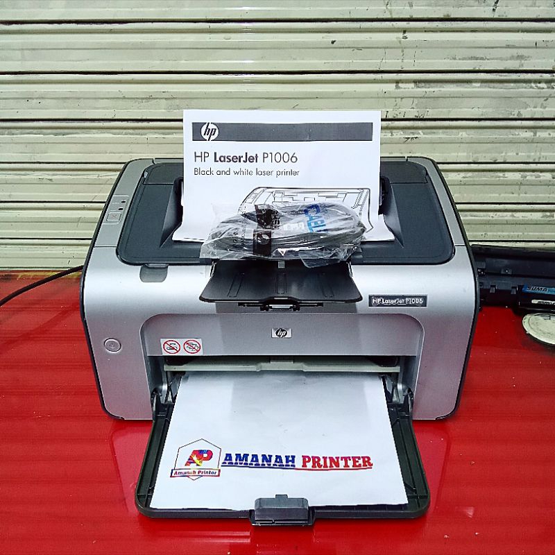 Jual Printer HP Laserjet P1006 Printer Laser Monokrom Siap Pakai Garansi 3 Bulan | Shopee Indonesia