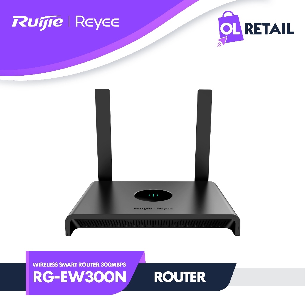 Jual Router Wireless Ruijie Reyee RG-EW300N 300Mbps | Shopee Indonesia