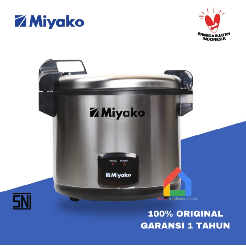 Jual Magic Jar Miyako MJG 201 / Penghangat Nasi Miyako MJG201 (20 Liter ...