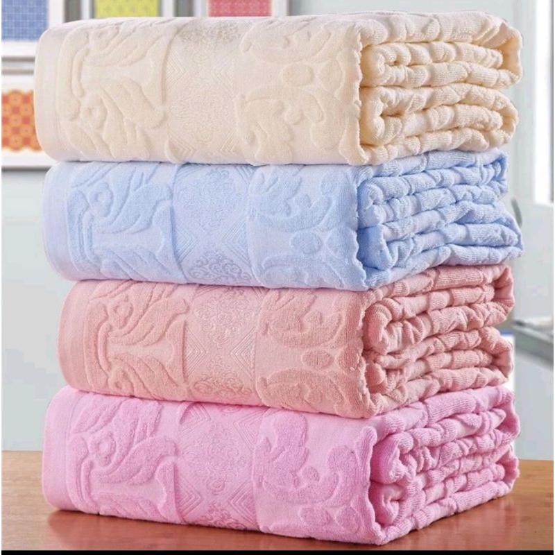 Jual SELIMUT HANDUK POLOS 160X200 UKURAN SINGLE DEWASA KUALITAS LEMBUT ...