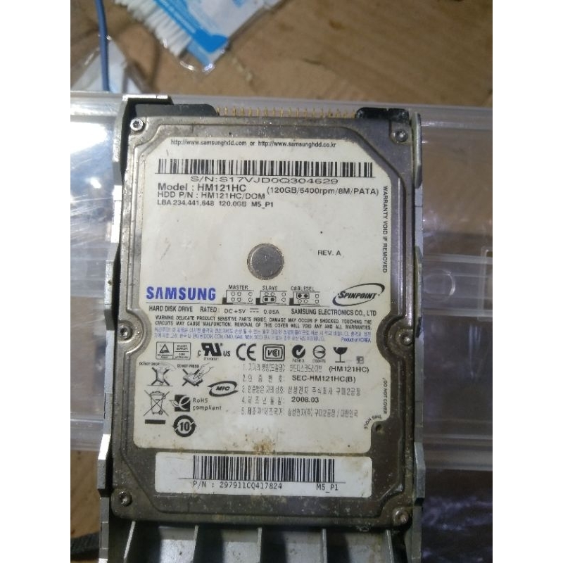 Jual Hdd 2.5 laptop jadul IDE 120GB | Shopee Indonesia