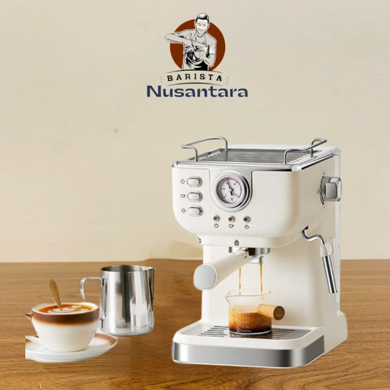 Jual Mesin Kopi Espresso 2 in 1 Coffee Maker Frothing 20 Bar 1050W 1.5L CM3120 | Shopee Indonesia