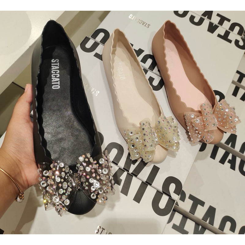 Jual Sepatu cewek flat shoes staccato READY new sale original store ...