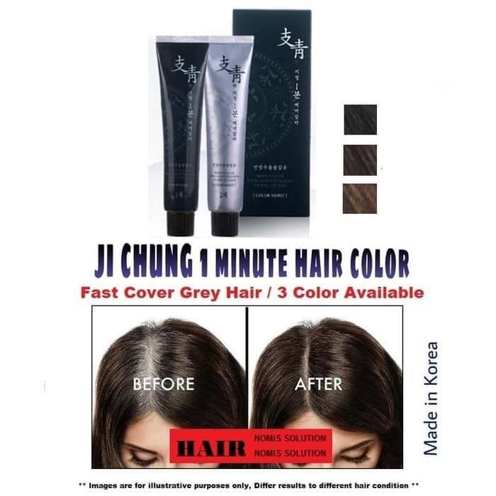 Jual cat rambut korea jichung Pewarna Rambut Korea Ji Chung / Penutup ...