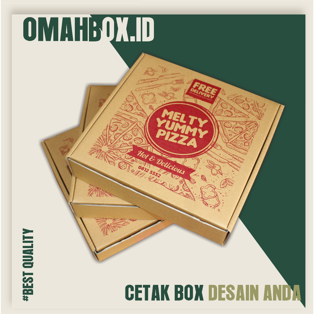 Jual Custom Sablon box Size (L) + SABLON 1 WARNA | custom desain ...