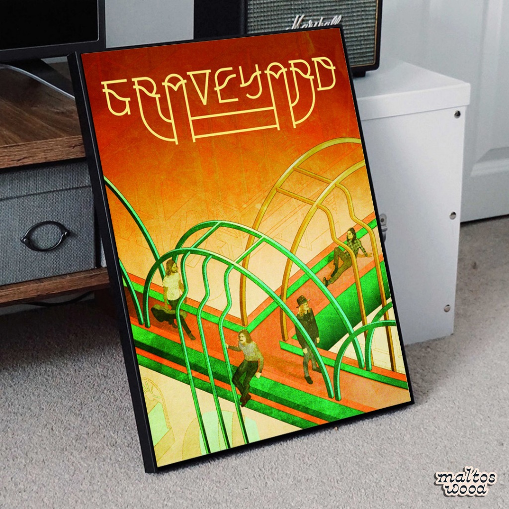 Jual Poster Graveyard + Frame | Shopee Indonesia