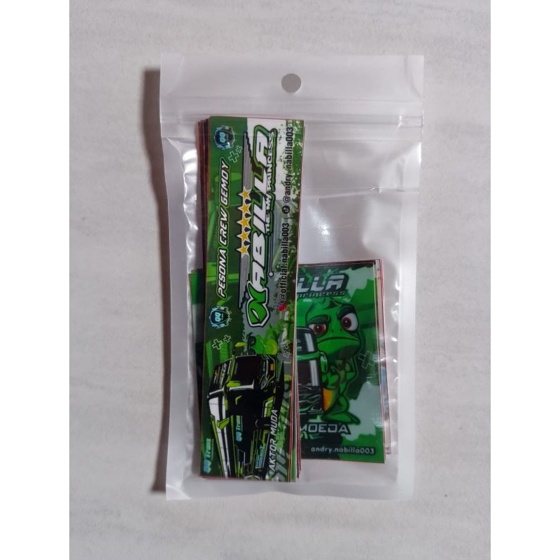 Jual Stiker Bus Nabila QQ trans | Shopee Indonesia