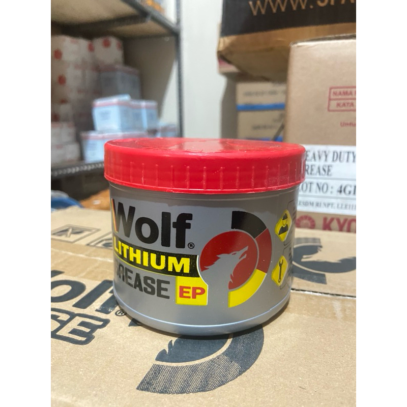 Jual GEMUK WOLF LITHIUM GREASE EP STEMPET | Shopee Indonesia