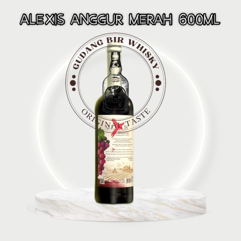 Jual Alexis anggur merah 600ML | Shopee Indonesia
