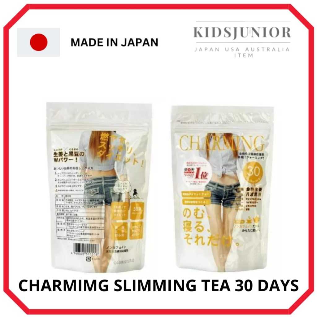 Jual Charming Slimming Tea teh diet 30 days 60gram original Japan ...