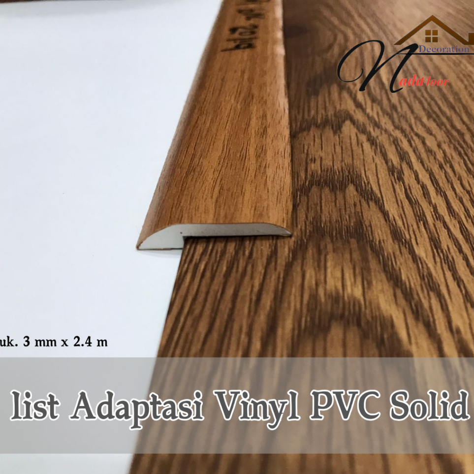 Jual list adaptasi vinyl pvc solid | list aksesoris lantai vinyl ...