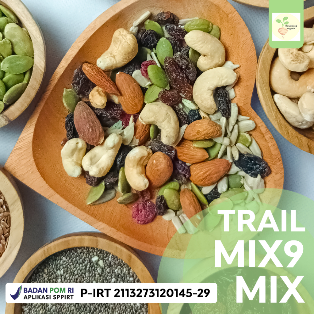 Jual SUPER TRAIL MIX 250gr - Almond, Cranberry, Pumpkin Seed, Cashew ...