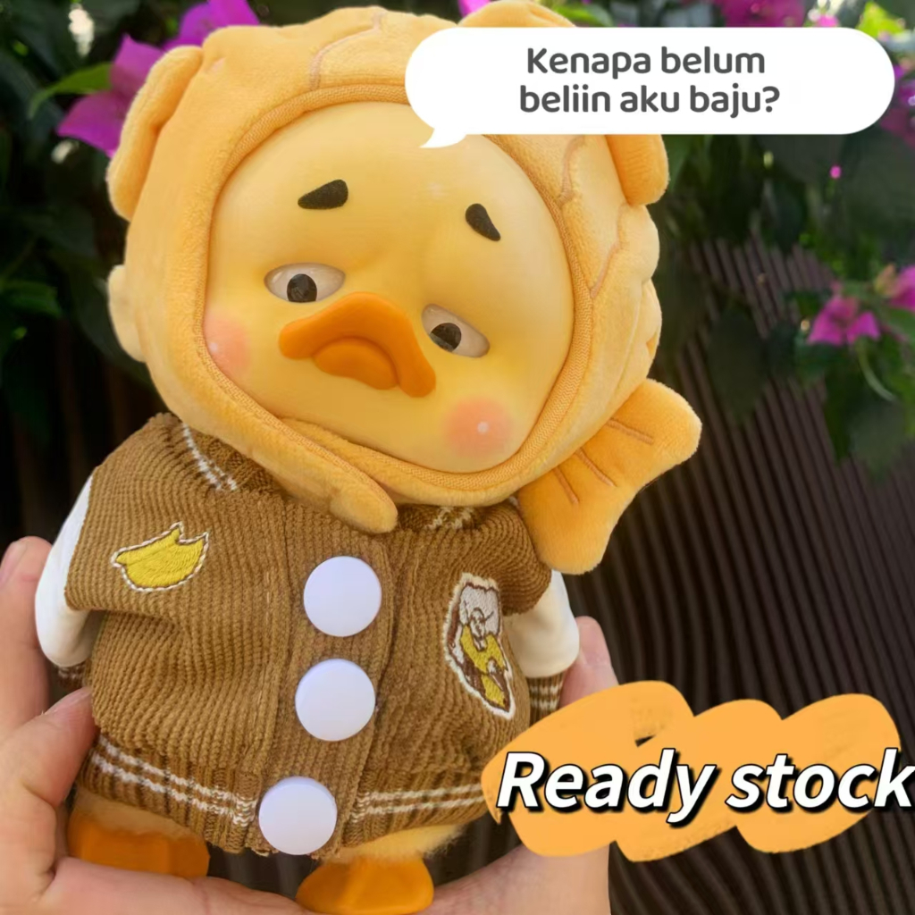 Jual [READY STOCK] baju boneka khusus upset duck 20 cm vinyl face plusie baju jacket doll ...