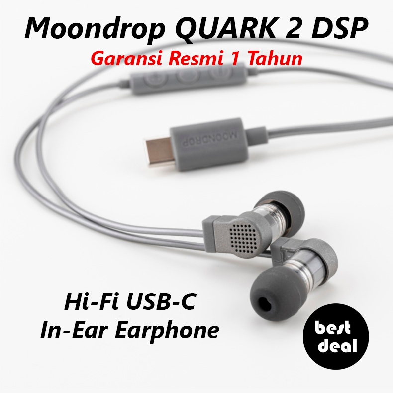Jual Moondrop Quark 2 / Quark2 DSP HiFi USB-C Micro Dynamic Driver In ...