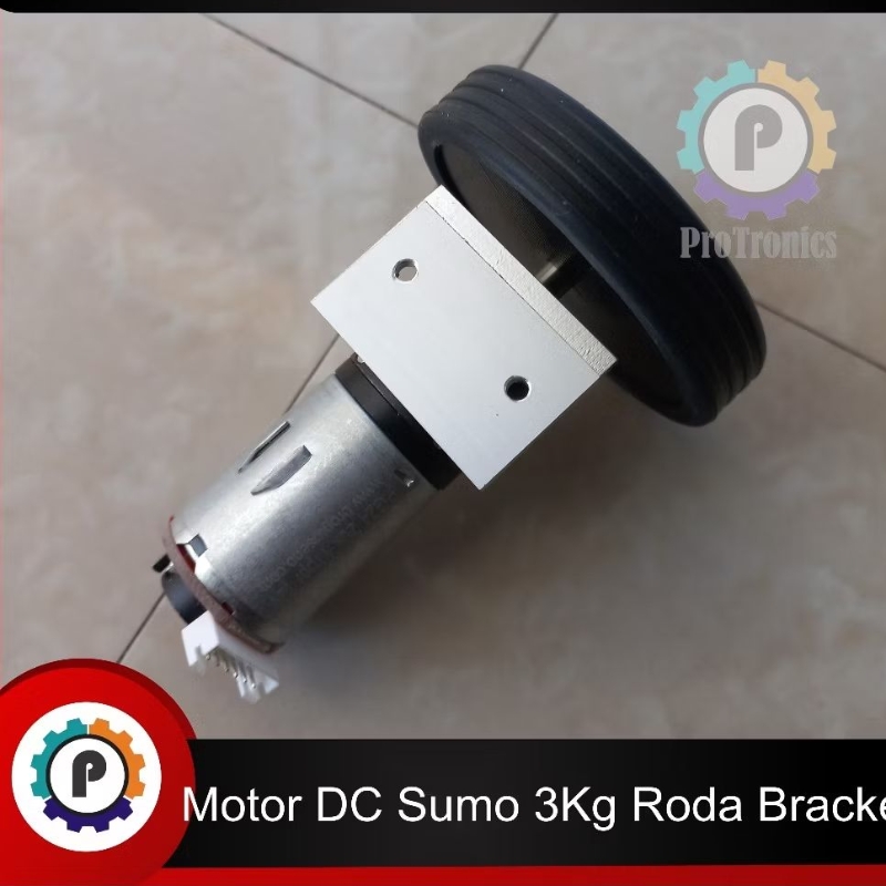 Jual Motor DC 12V Robot Sumo 3Kg + Roda + Bracket Full Set | Shopee ...