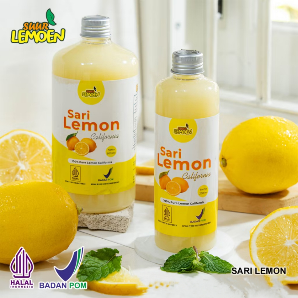 Jual SARI LEMON Suur Lemoen Sari Buah Lemon Murni | Shopee Indonesia