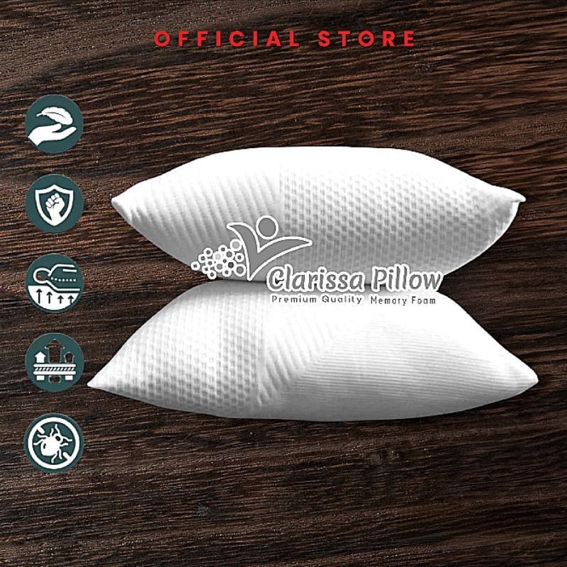 Jual (isi 2) BANTAL HOTEL SUPER PREMIUM BUSA MEMORY FOAM | Shopee Indonesia