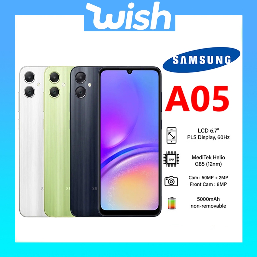 Jual Smartphone HP Samsung Galaxy A05 RAM 4GB/128GB |6GB/128GB ...