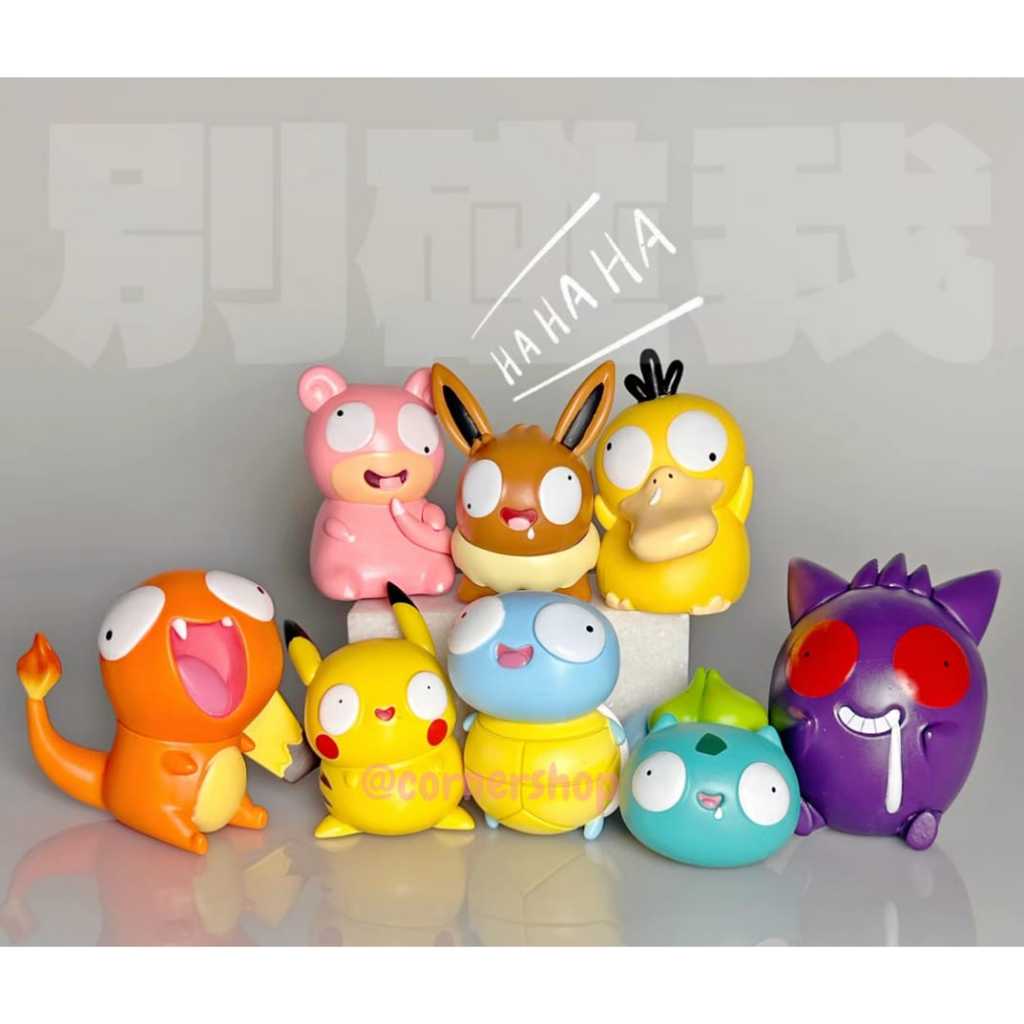 Jual [CornerShop] Figurine Pokemon Pikachu Cute Expression Action Figur ...