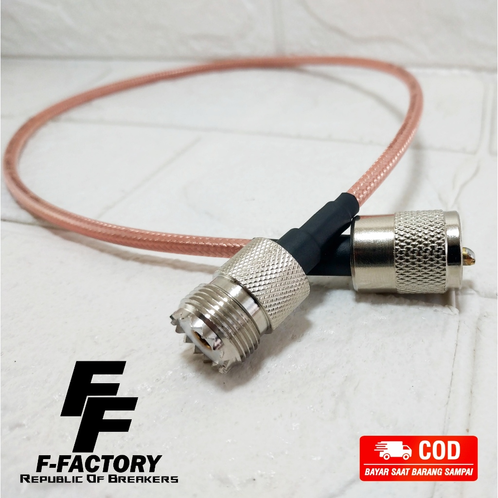 Jual Kabel Jumper Antena / SWR Radio Komunikasi Handy Talkie / Rig ...