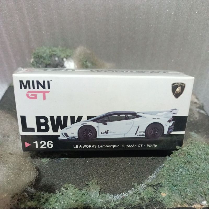 Jual Mini GT LB*WORKS Lamborghini Huracan GT - White (Free Protektor ...
