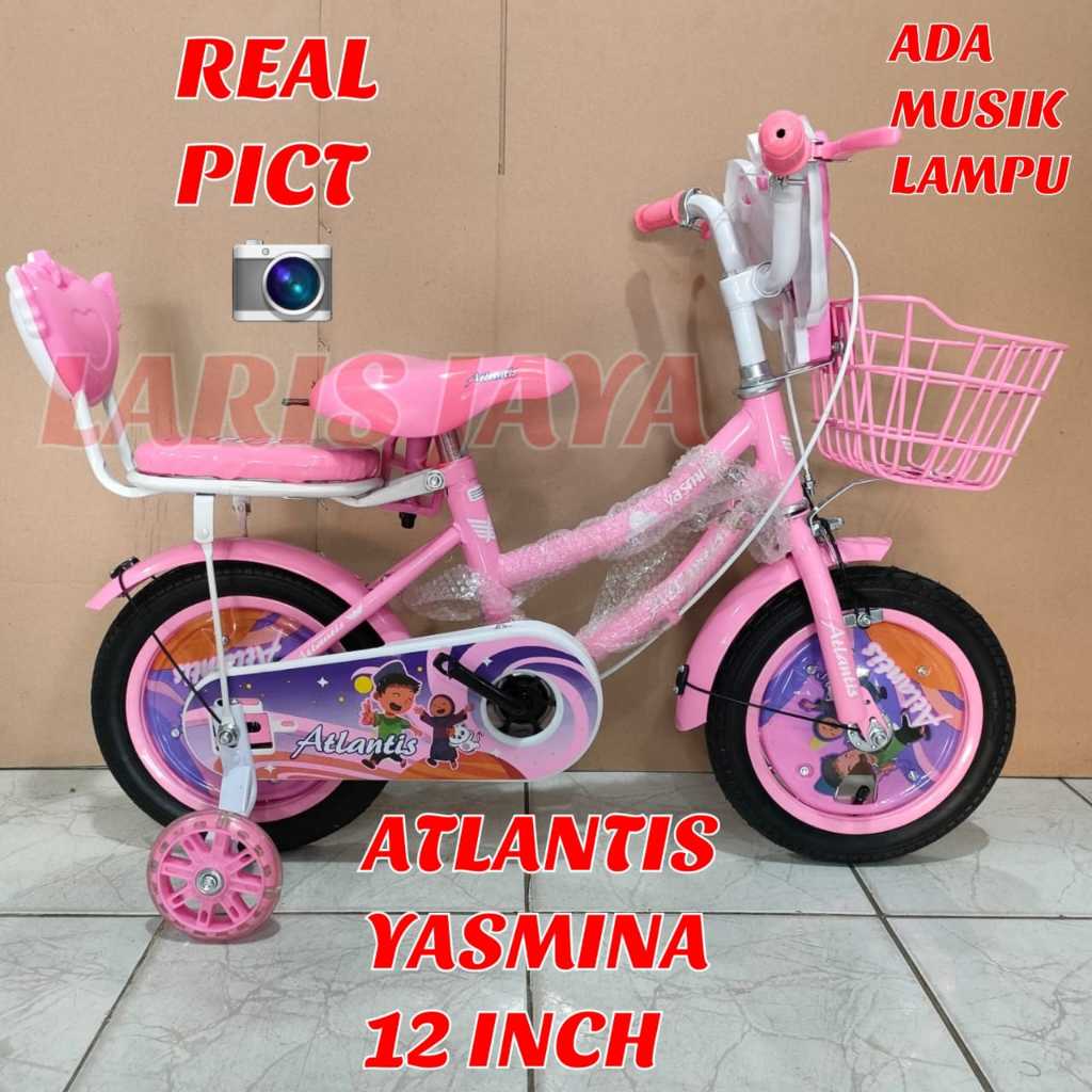 Jual SEPEDA ANAK KUDA PONY 12 INCH ATLANTIS TERBARU sepeda mini anak 12 ...
