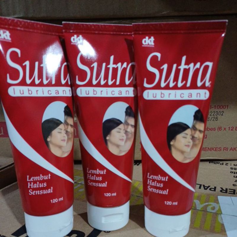 Jual SUTRA LUBRICANT Lembut Halus Dan Sensual 120 ML | Shopee Indonesia