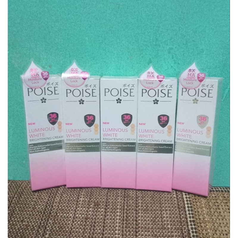 Jual Poise luminous white brightening cream SPF 20g | Shopee Indonesia