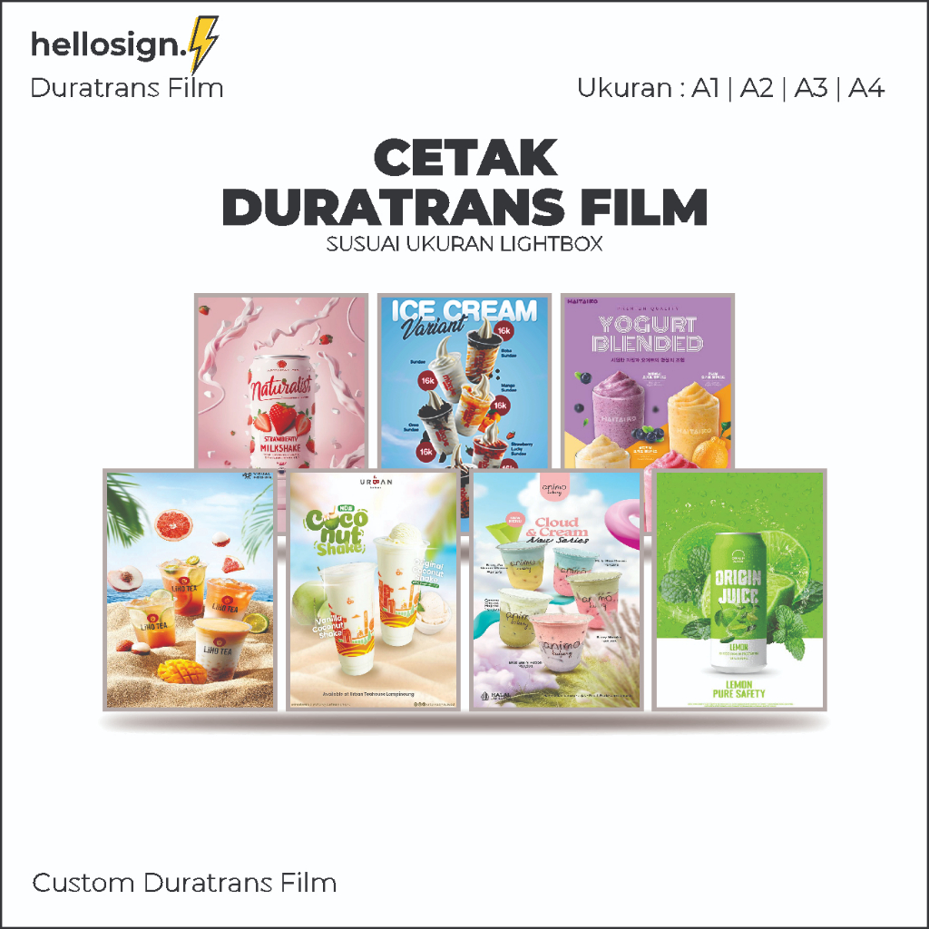 Jual Poster Duratrans Film | Print | Cetak Poster Backlite Film | Slim ...